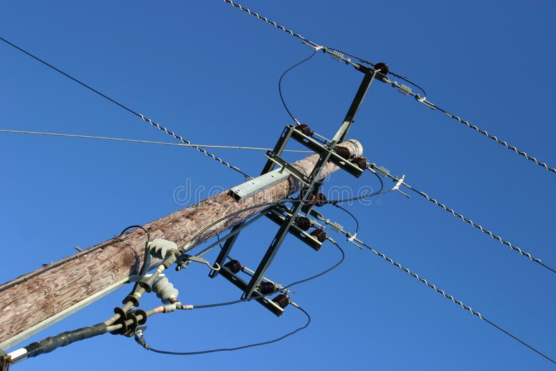 Electricity Distribution stock photo. Image of wires, generating - 76532