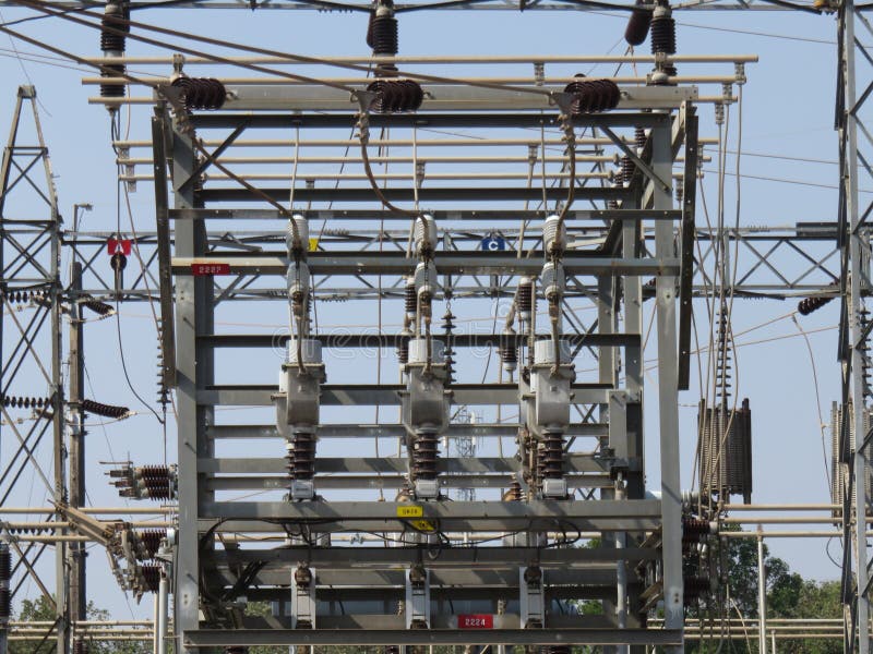 Electricity stock photo. Image of transformer, post, endless - 90588224