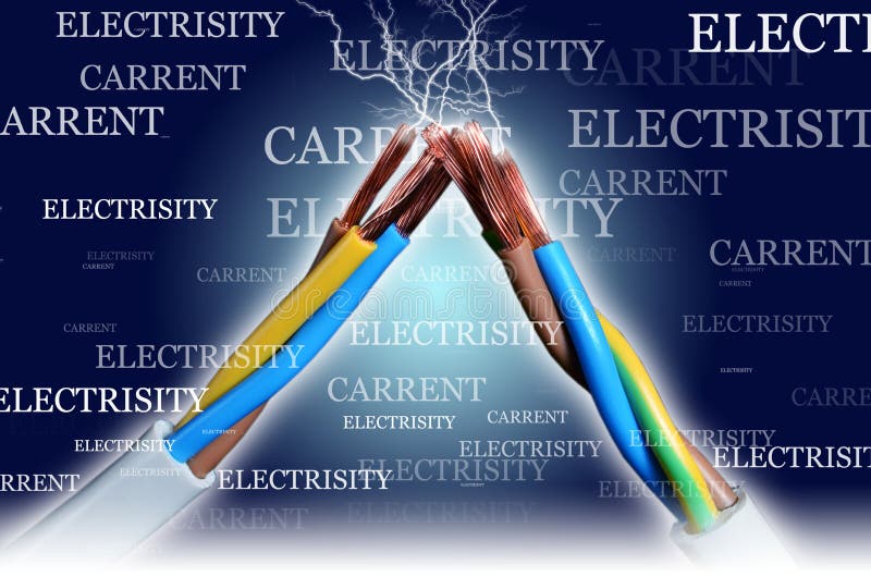 Electricity stock photo. Image of electrical, data, cable - 31411886