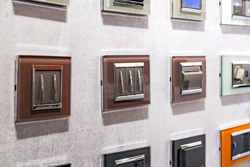 Electricity and Electrical Equipments Switch Bulb Holder Buttons MCB ...