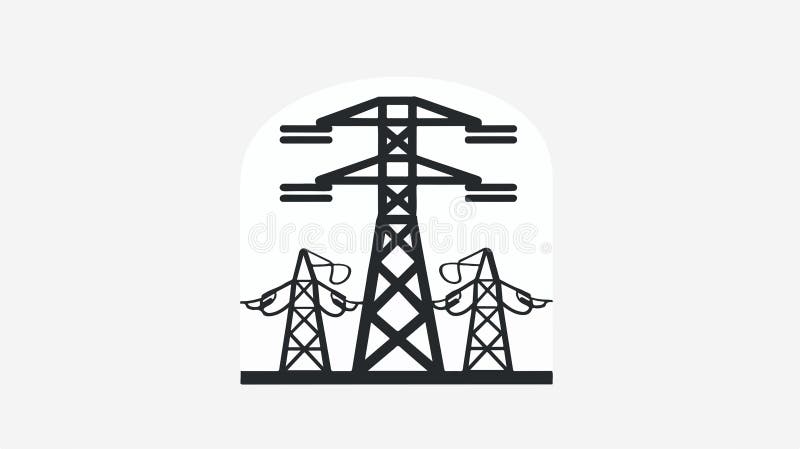 Electricity Energy Icon for Power and Renewable Sources with Lightbulb ...