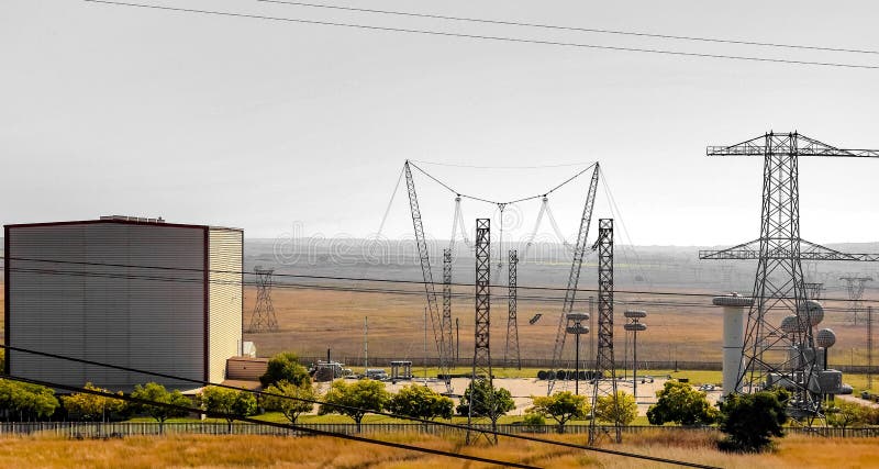 Electricity Generation and Distribution Open Station Stock Image ...