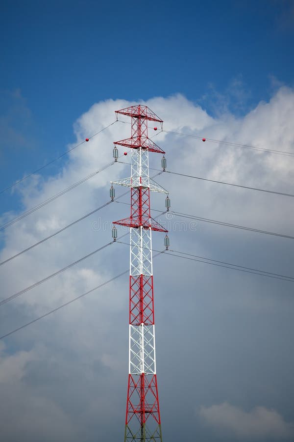 Electricity stock photo. Image of tower, current, grid - 31037008