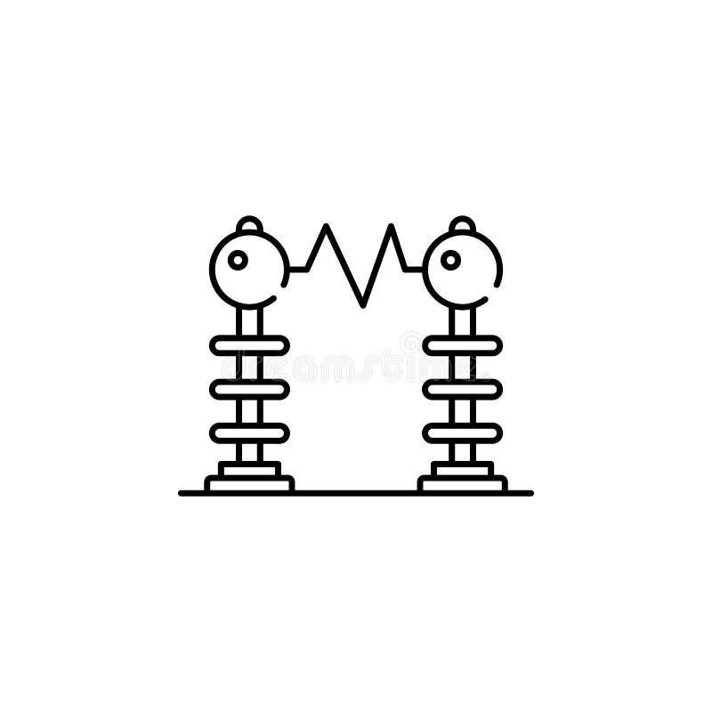 Electricity, Electric Field Icon. Element of Electricity for Mobile ...