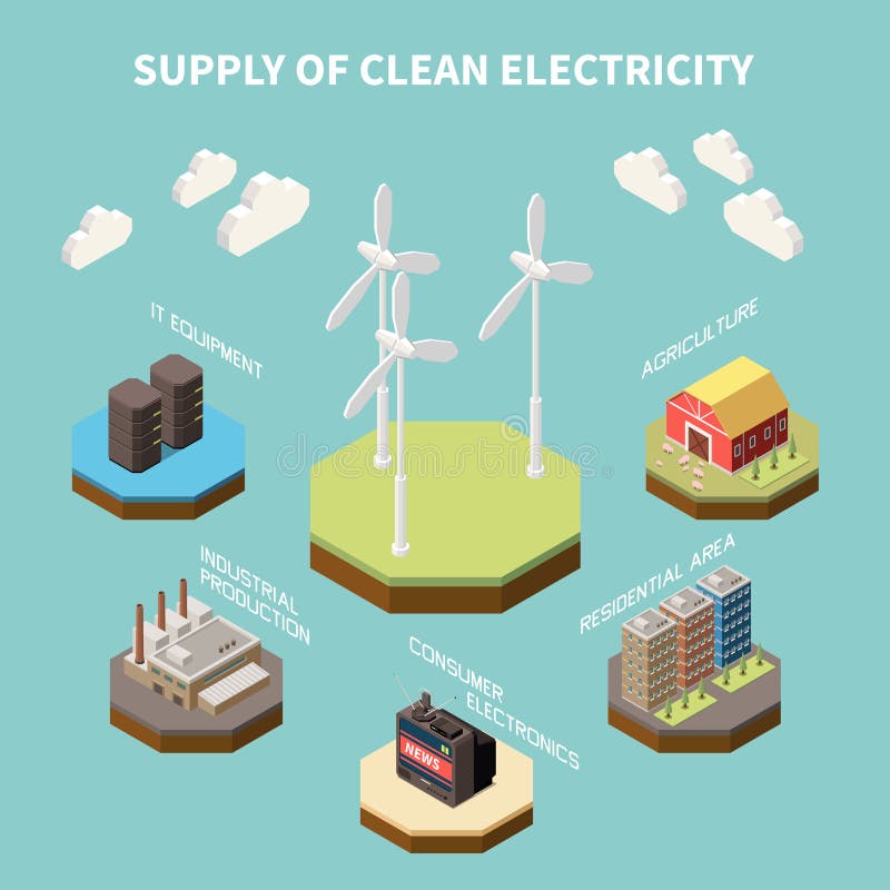 Electricity Service Isometric Stock Illustrations – 2,744 Electricity ...