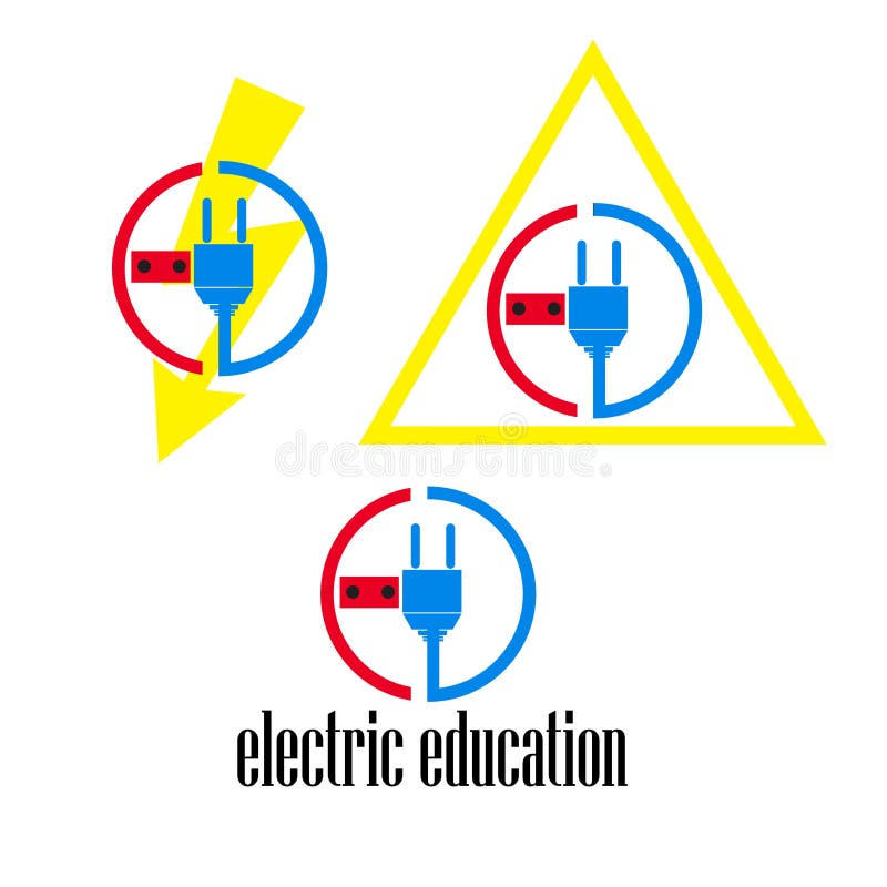Electricity Logo, Electric Logo And Icon Vector Design Template. Stock ...