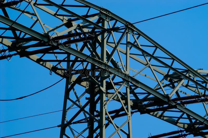 Electricity Mast or Overhead Line Mast for Power Supply and Power ...