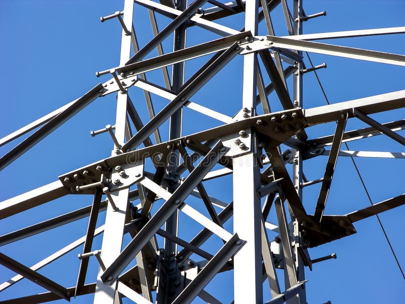 Electricity Mast or Overhead Line Mast for Power Supply and Power ...