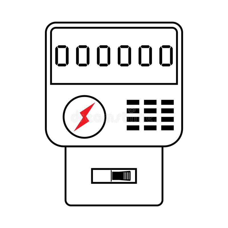 Electricity Metering Stock Illustrations – 537 Electricity Metering ...