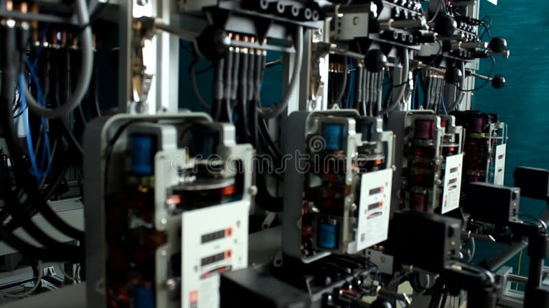 Electricity Meter with Scale and Rotating Wheel Stock Video Footage ...