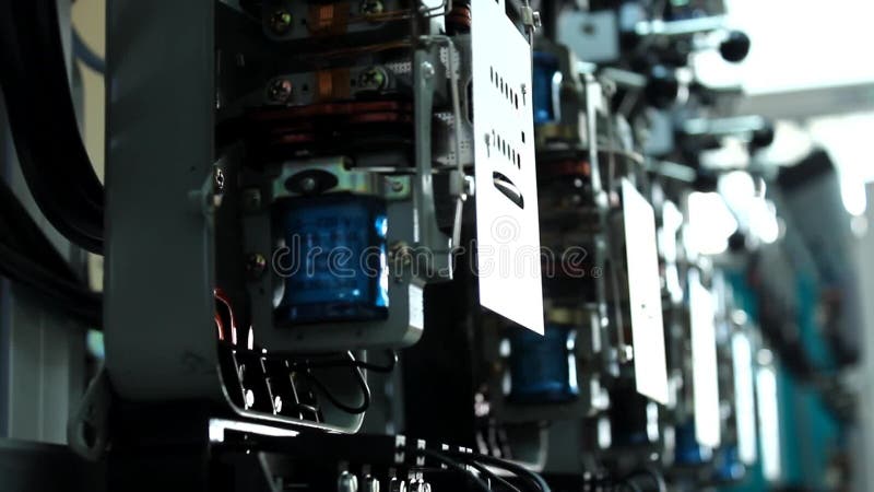 Electricity Meter with Scale and Rotating Wheel Stock Video Footage ...