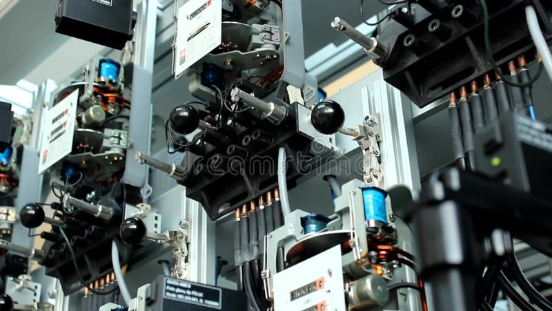 Electricity Meter with Scale and Rotating Wheel Stock Video - Video of ...