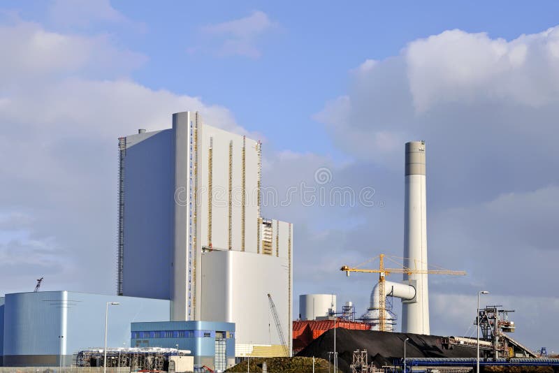 Electricity plant stock photo. Image of large, pollution - 23174316