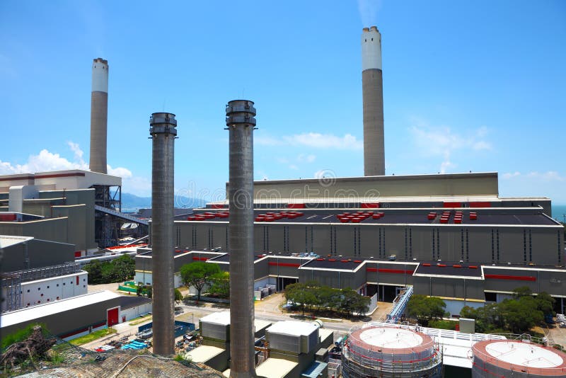 Electricity plant stock photo. Image of grid, point, facility - 32311816
