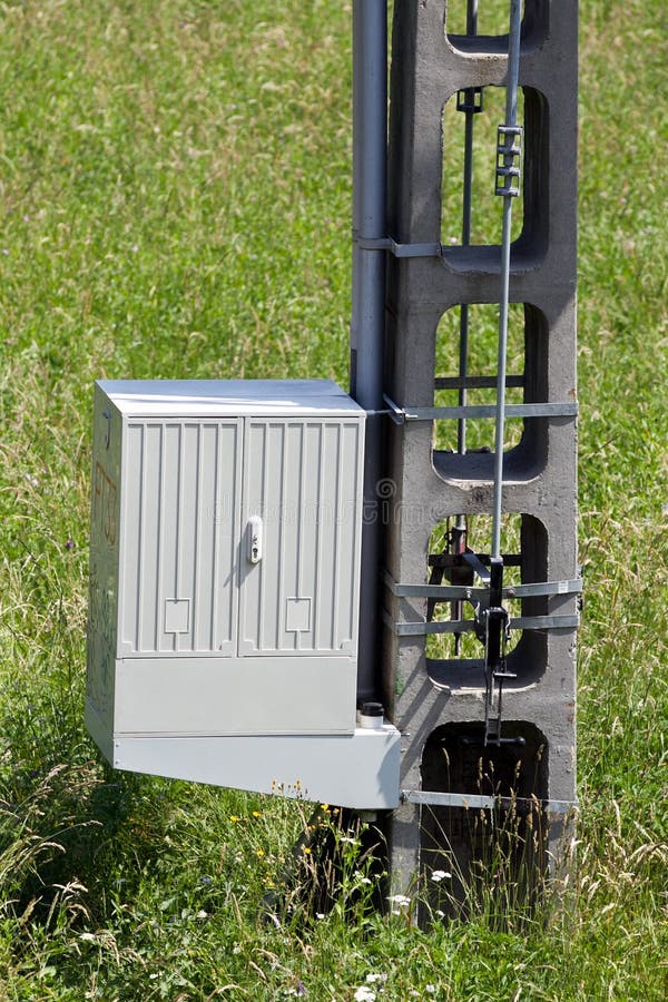 Electricity pole stock image. Image of electric, distribution - 20013717