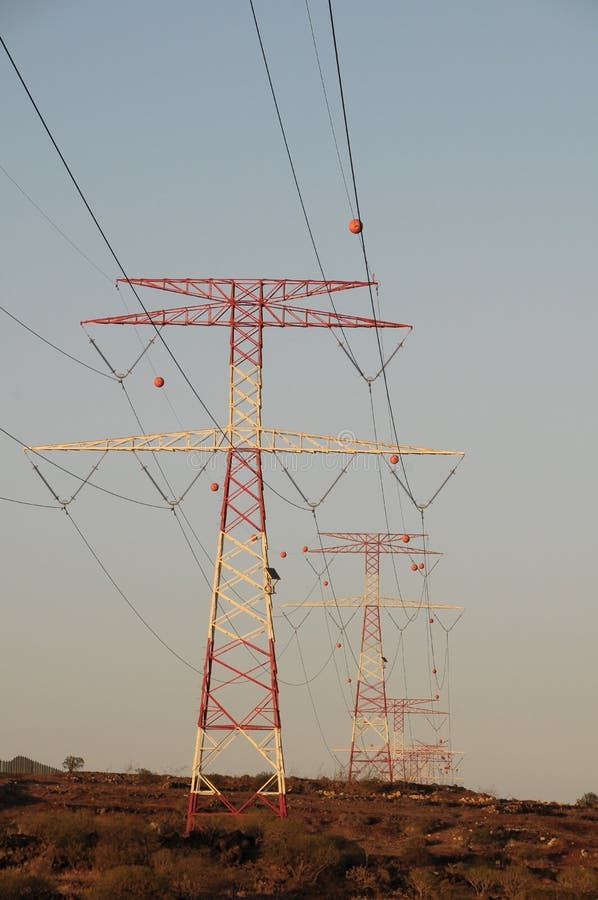 Electricity Pole stock photo. Image of alternative, generator - 33448714