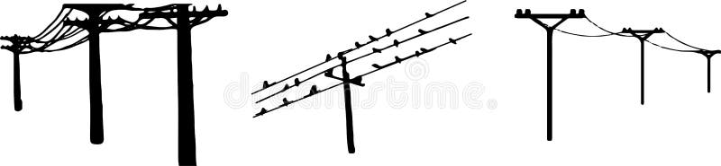 Electricity post icon stock vector. Illustration of post - 62130984