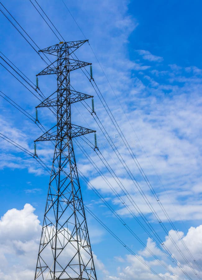 Electricity post stock photo. Image of equipment, electricity - 37060026