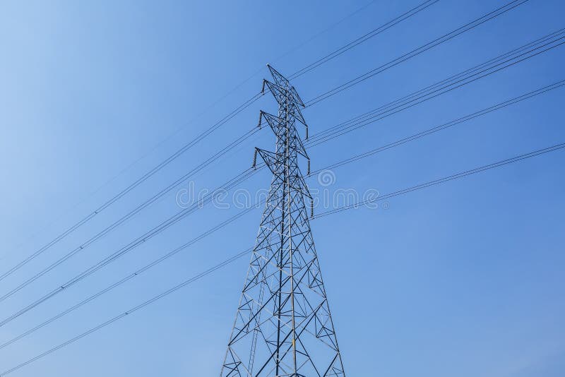 Electricity post stock image. Image of plant, pole, electric - 40713797