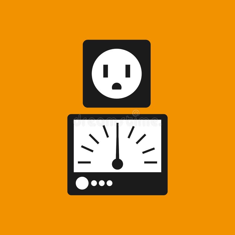 Electricity power icon stock illustration. Illustration of innovation ...