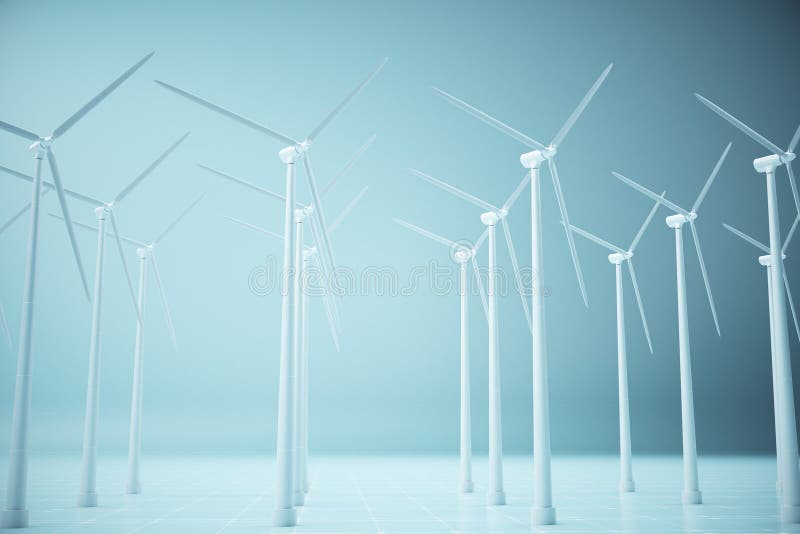 Electricity Production Concept Stock Illustration - Illustration of ...