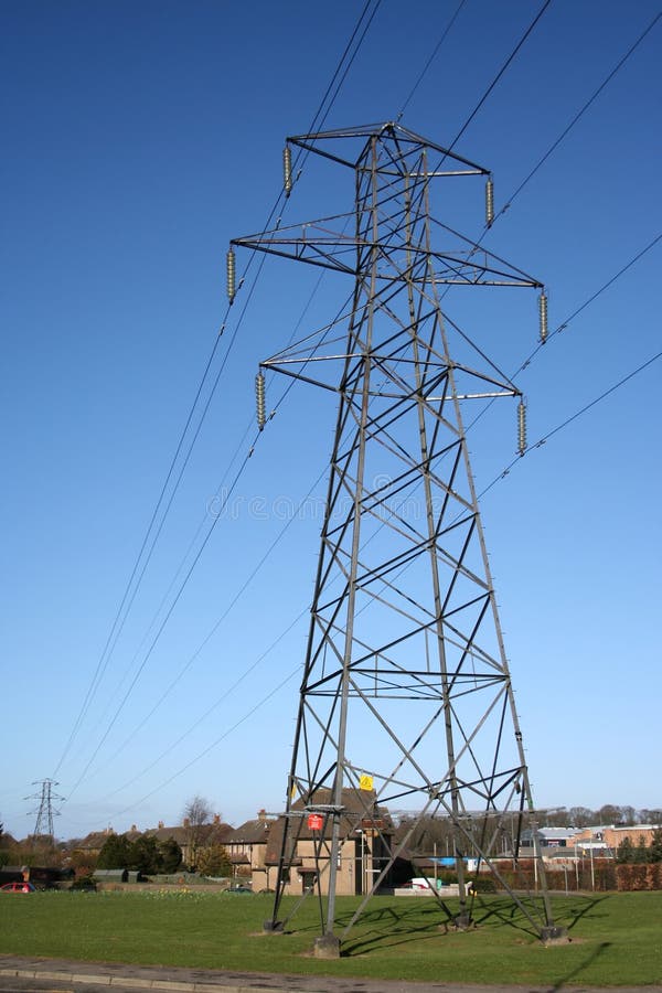 Electricity pylon stock image. Image of metal, dangerous - 1885347