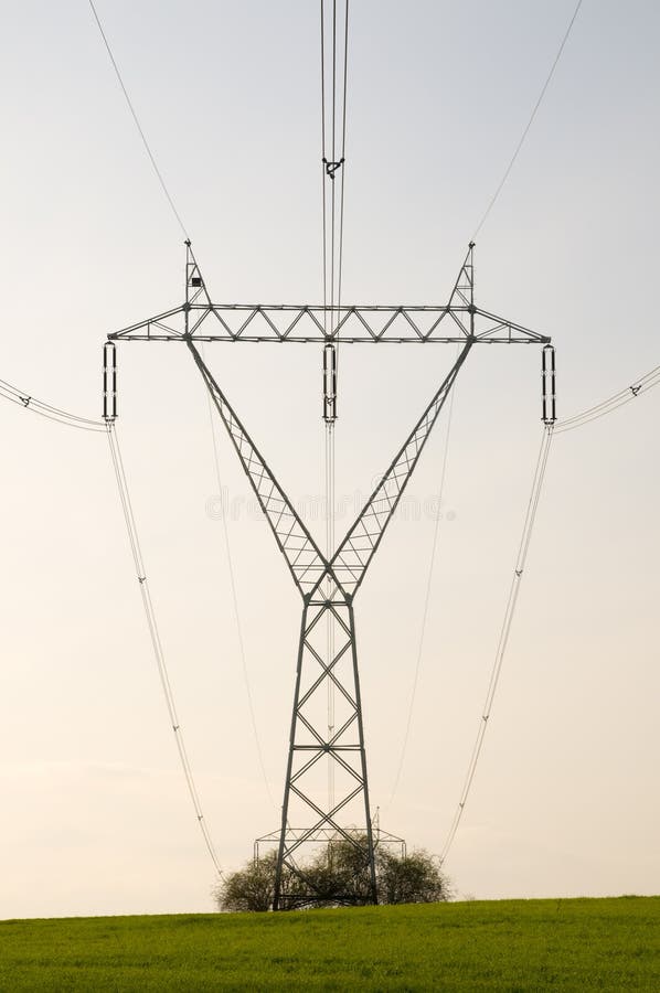 Electricity Pylon With Cables Picture. Image: 5038774