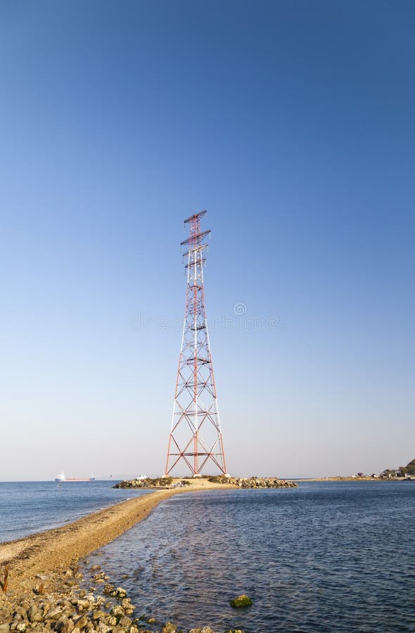 Electricity pylon stock photo. Image of engine, current - 45597028