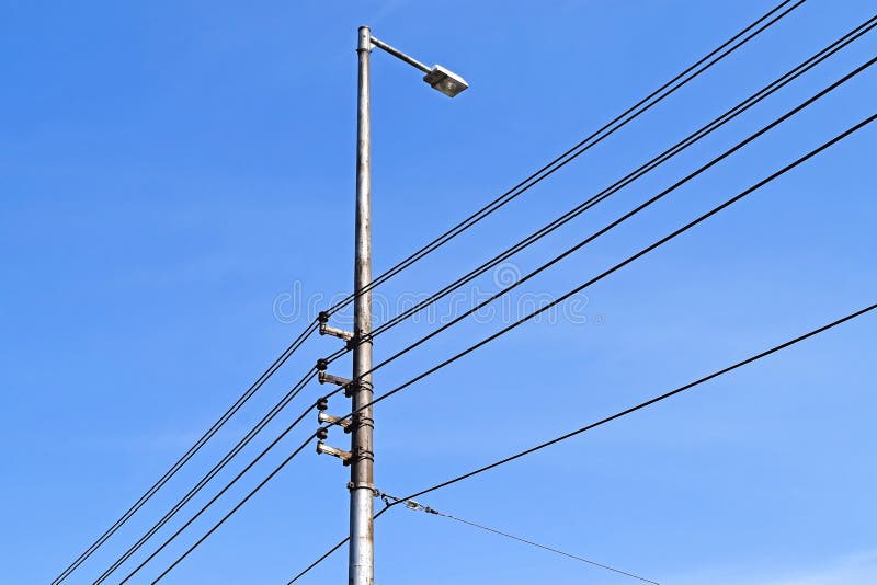 Electricity pylon stock image. Image of danger, angle - 58503273