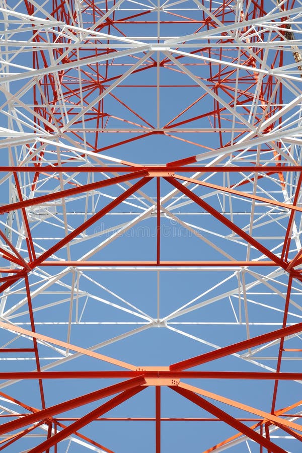 Electricity pylon stock photo. Image of connection, frame - 61207248