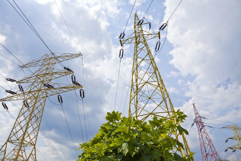 Electricity factory stock photo. Image of engineering - 23852286