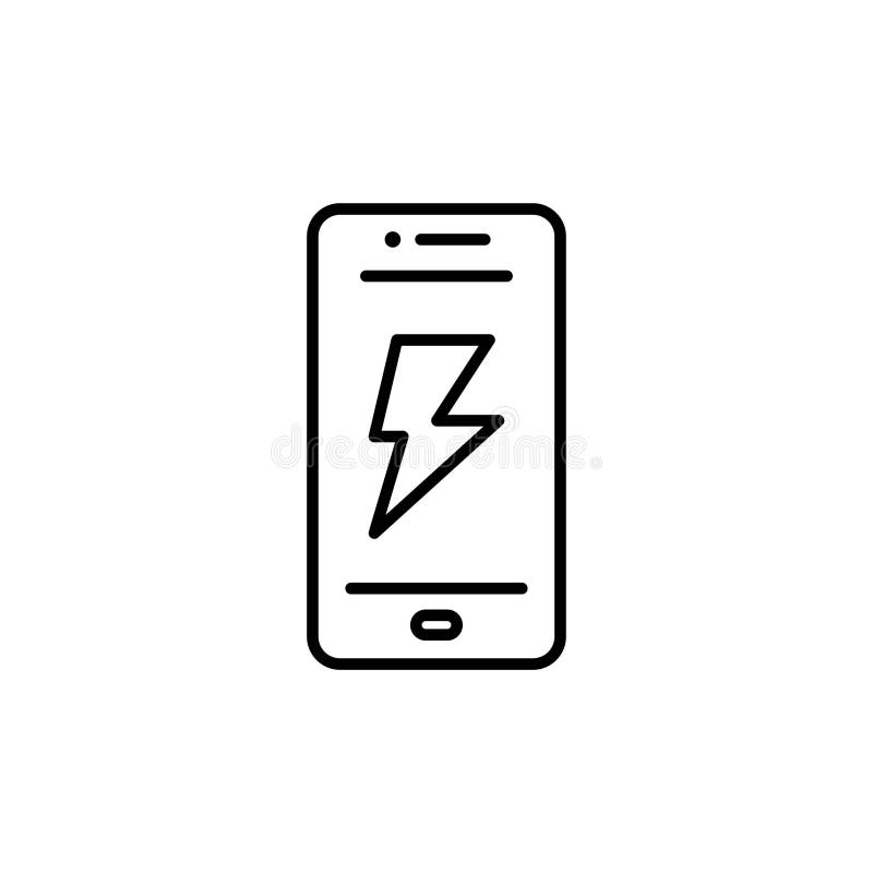 Electricity, Smartphone Icon. Element of Electricity for Mobile Concept ...
