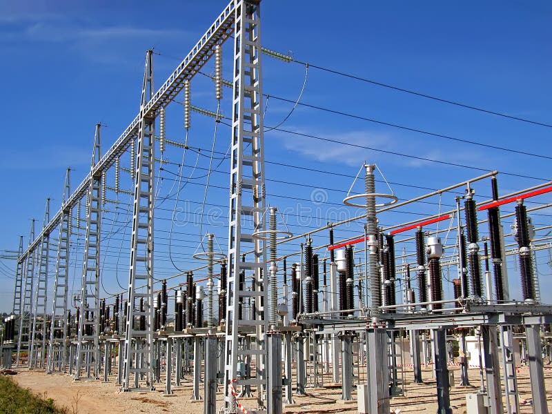 Electricity Station stock image. Image of power, electrostatic - 3063991