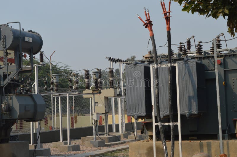 Electricity station stock photo. Image of electric, electricity - 45780260