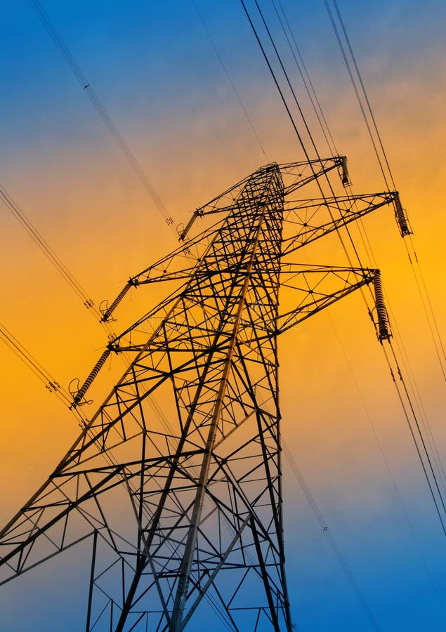 Electricity supply stock image. Image of yellow, electricity - 6829911