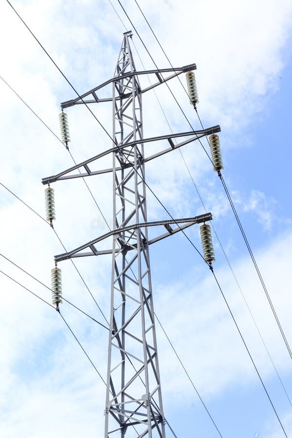 Electricity, Support, Voltage, Energy, Power, High, Line, Wire, Stock ...