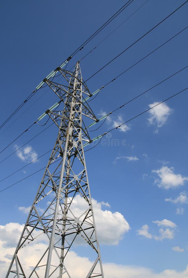 Electricity tower stock photo. Image of equipment, communication - 19631590