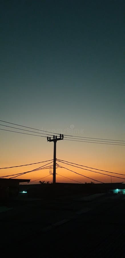 Electricity Tower Cable Network Stock Image - Image of tower, correct ...