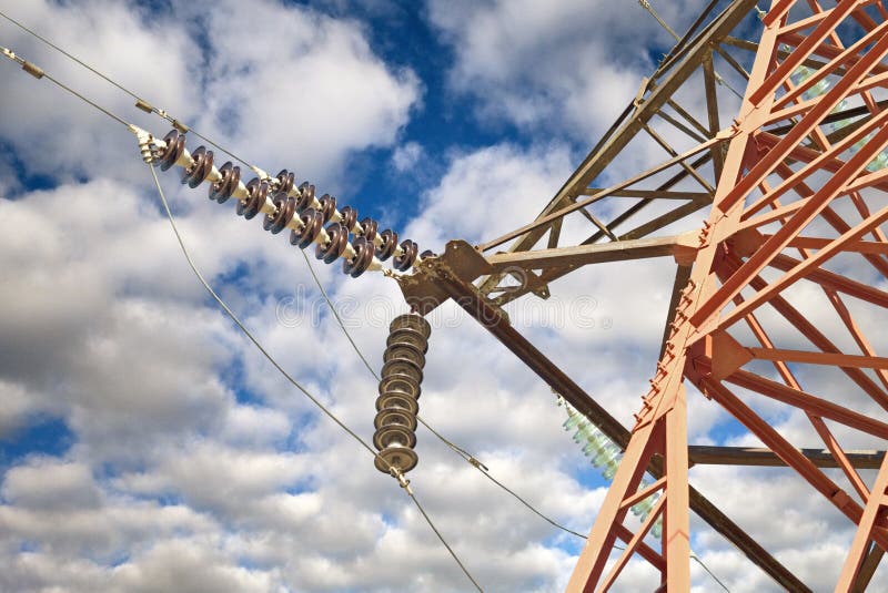 Electricity tower stock image. Image of energy, cabling - 81757663
