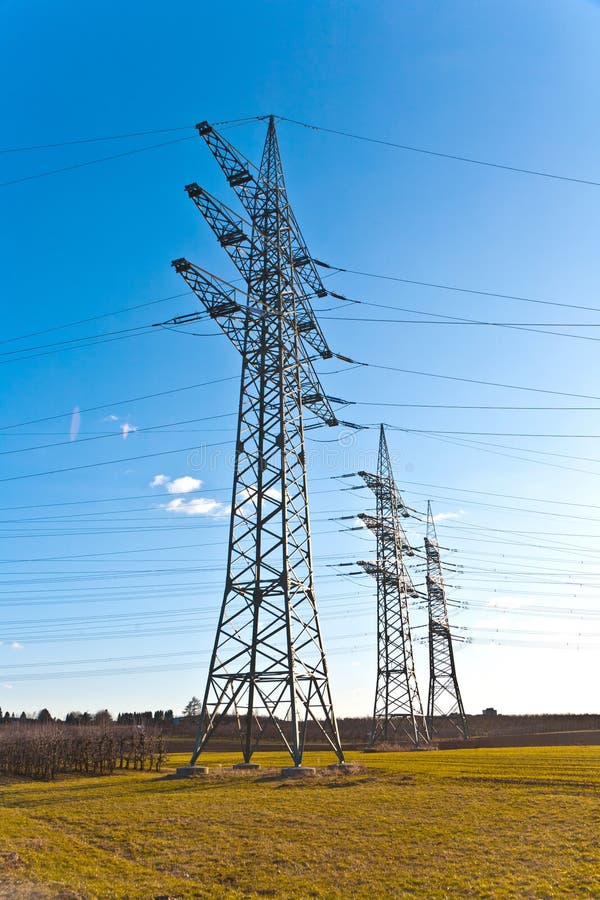 Electricity Tower For Energy With Sky Picture. Image: 14195847