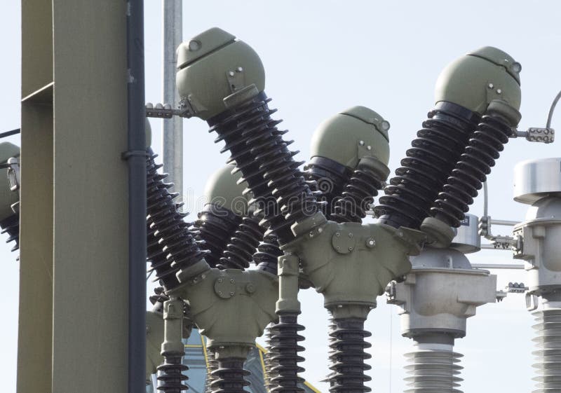 Electricity Transformer As Part of the Power Grid Stock Image - Image ... Electricity Transformer As Part of the Power Grid Stock Image - Image ...