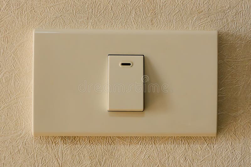 The Electrical Switch is in the Open Position. Stock Image - Image of ...