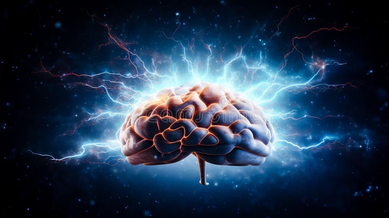 Electrified Brain Stock Illustrations – 20 Electrified Brain Stock ...