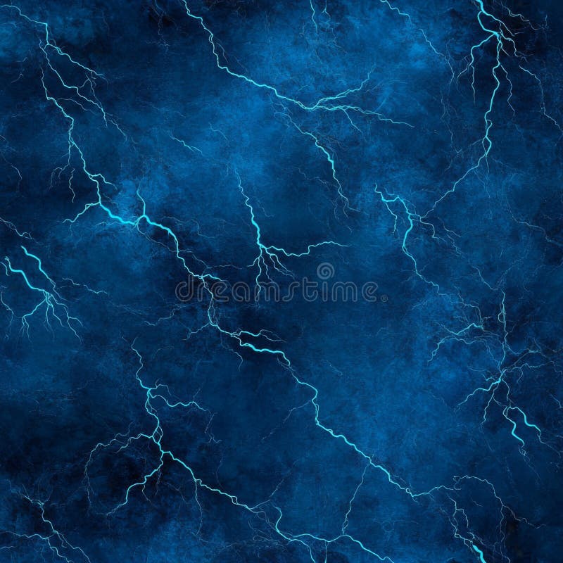 Electrifying Blue Lightning Pattern with Dynamic Energy and Vibrant ...