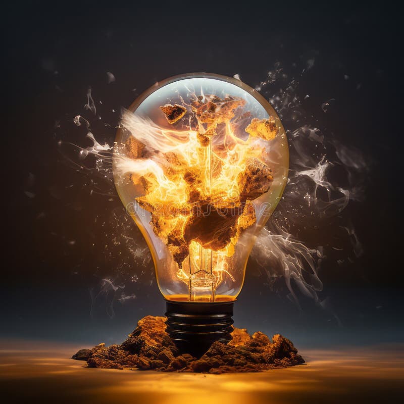 Light Bulb Scatters Stock Illustrations – 1 Light Bulb Scatters Stock ...