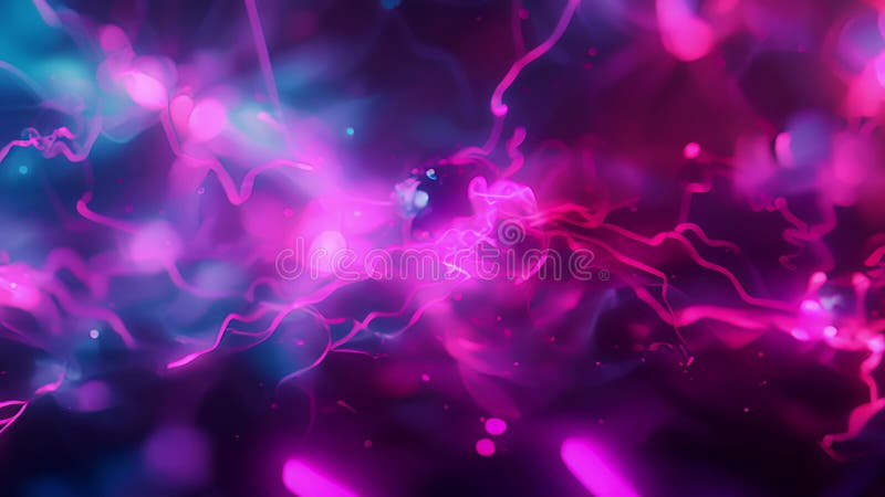 An Electrifying Light Show Showcasing the Intricate Connection between ...