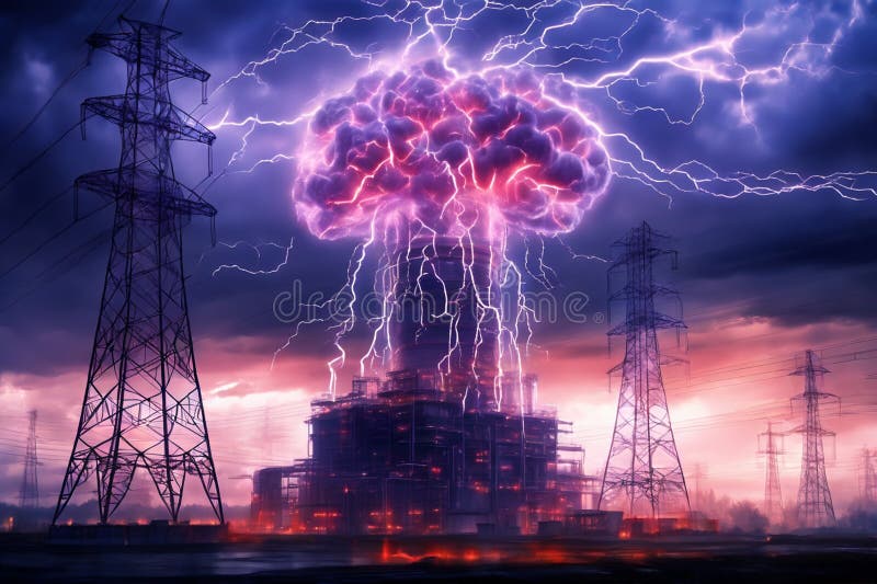 Electrifying Power Surge: Lightning Strikes Transformer Description ...
