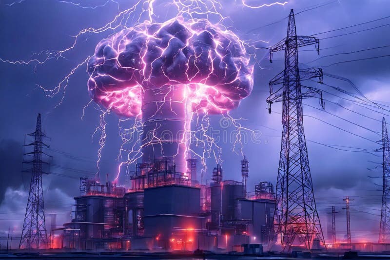 Electrifying Power Surge: Lightning Strikes Transformer Description ...