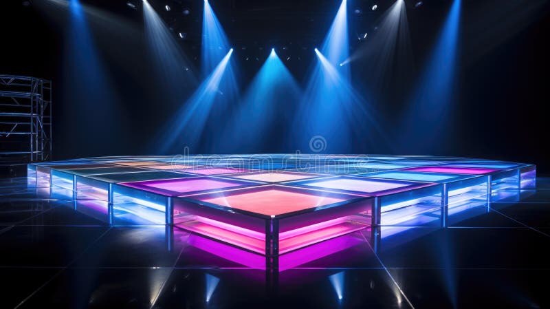 Electrifying Stage: Mesmerizing Scenes LED Panels, Holographic Displays ...