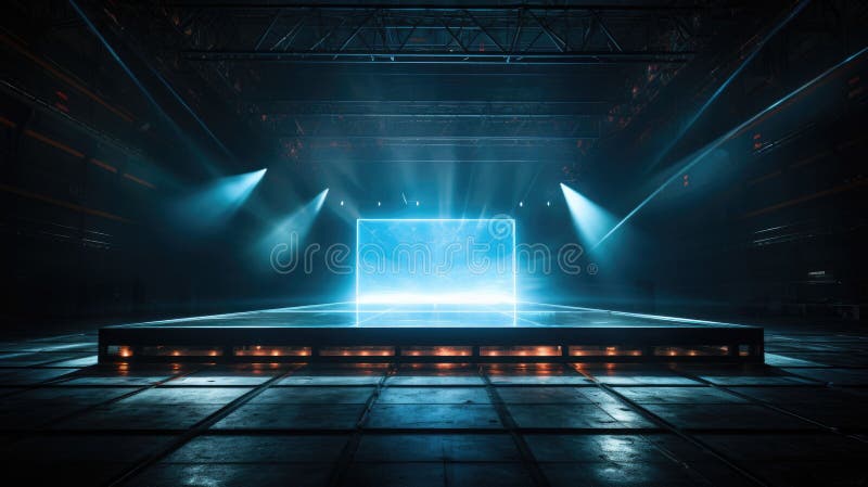 Electrifying Stage: Mesmerizing Scenes LED Panels, Holographic Displays ...